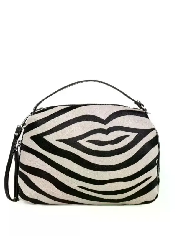 GIANNI CHIARINI Alifa Zebra-print Tote Bag