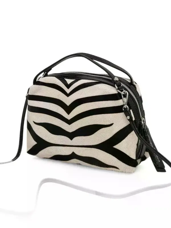 GIANNI CHIARINI Alifa Zebra-print Tote Bag