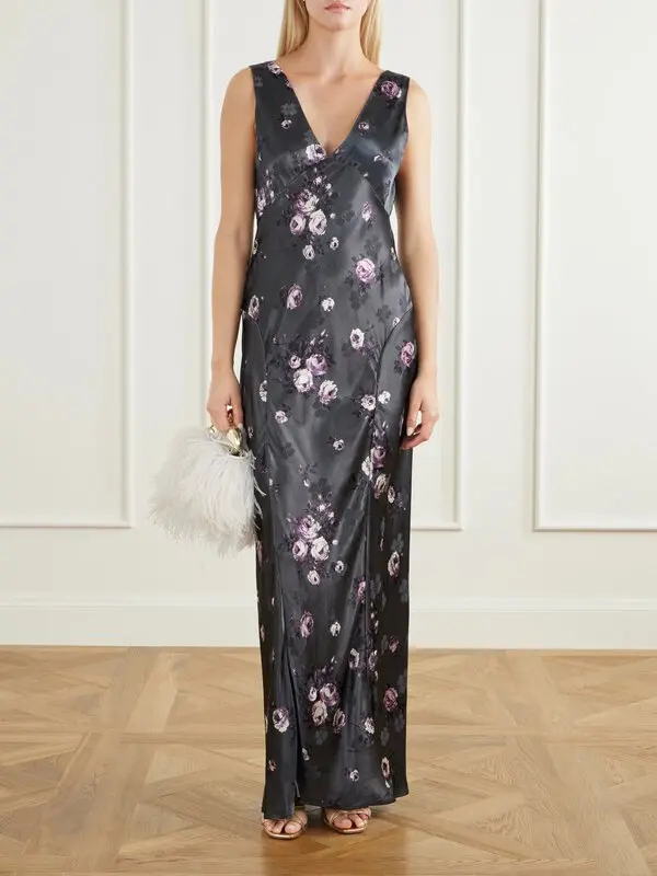 Erdem Mini Bloom Feather-embellished Tote Bag