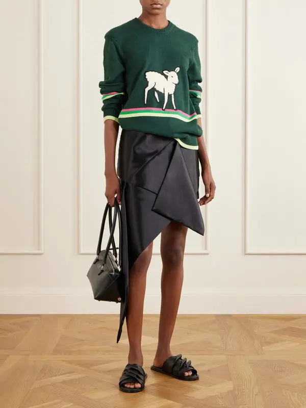J.W.ANDERSON Cross-drape Mini Skirt