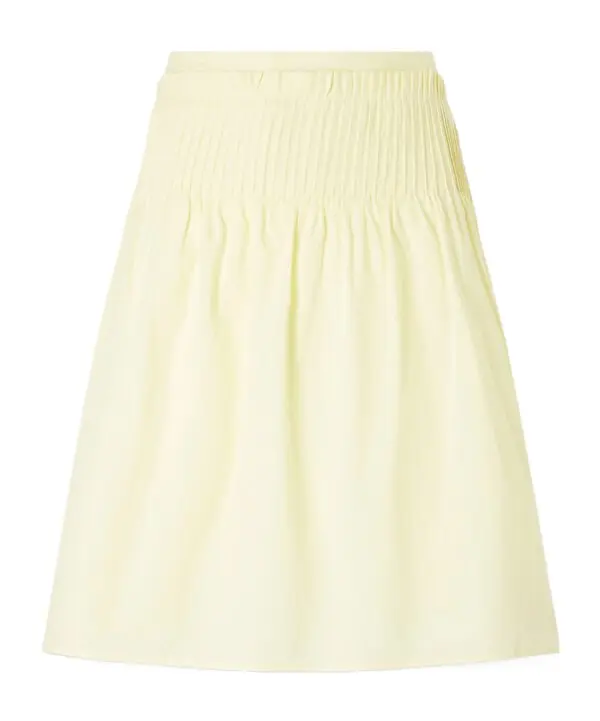 SIR. Rochelle Pintuck Cotton Midi Skirt