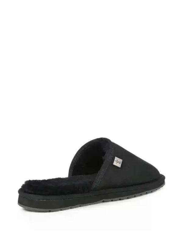 EMU AUSTRALIA Platinum Yamba Logo-plaque Shearling-lined Slippers