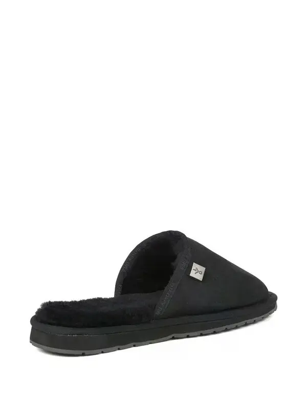 EMU AUSTRALIA Platinum Yamba Logo-plaque Shearling-lined Slippers