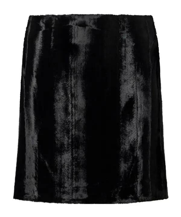 BLAZÉ MILANO Coci Plush Mini Skirt
