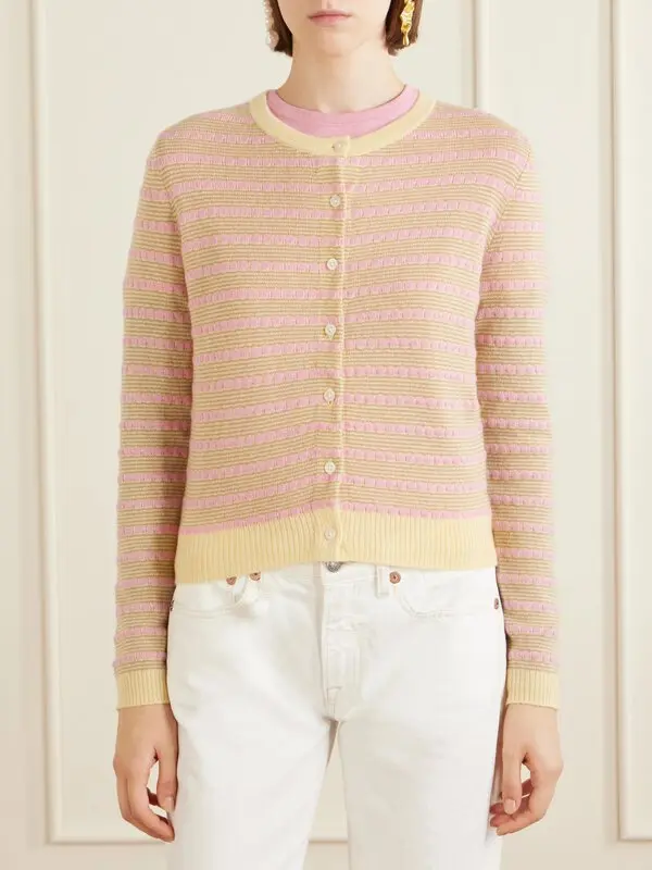 Guest In Residence Lightweight Cashmere Cardigan