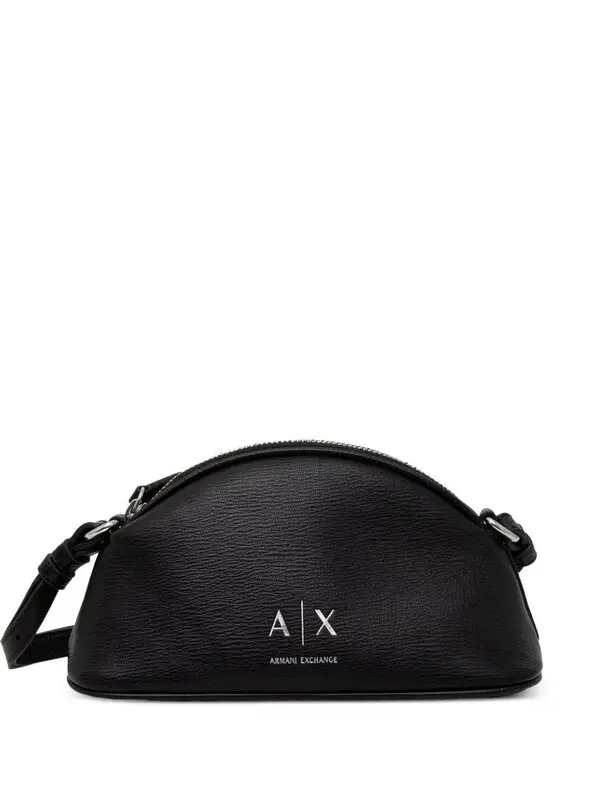 Armani Exchange Pebbled-effect Shoulder Bag