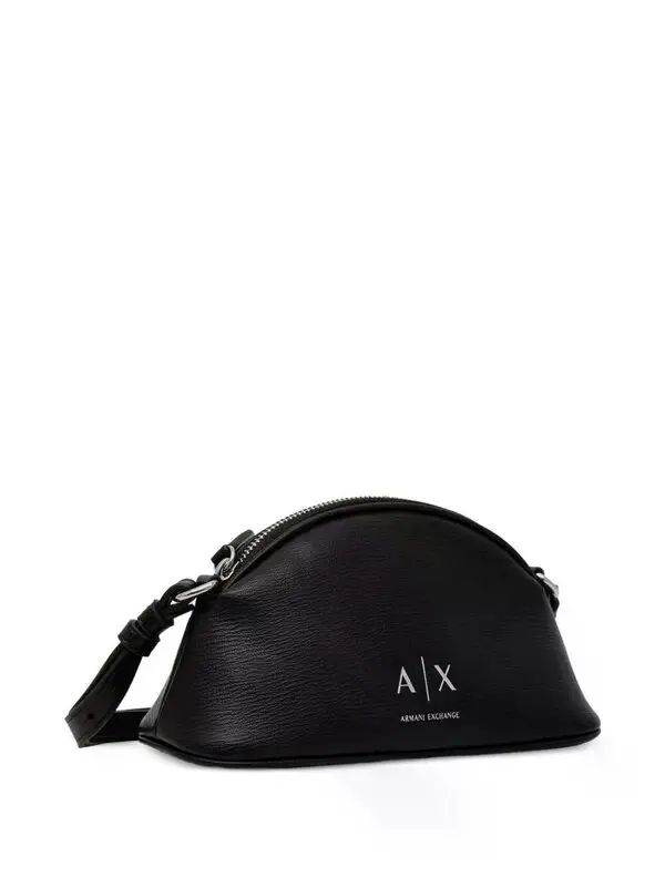 Armani Exchange Pebbled-effect Shoulder Bag
