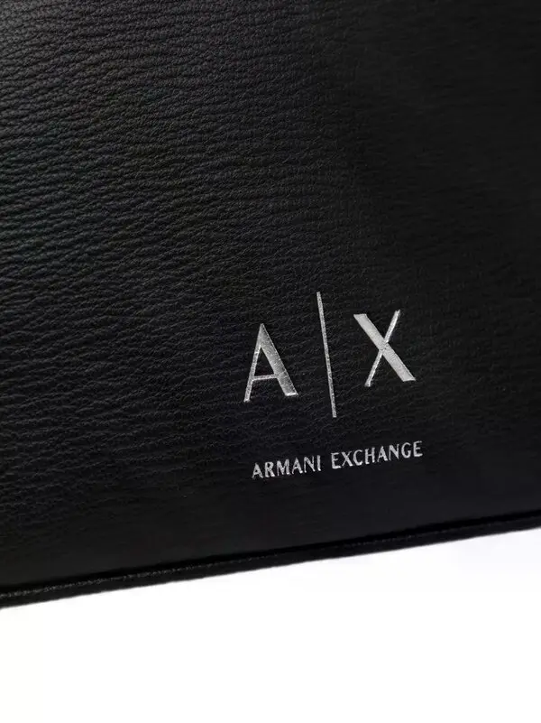 Armani Exchange Pebbled-effect Shoulder Bag