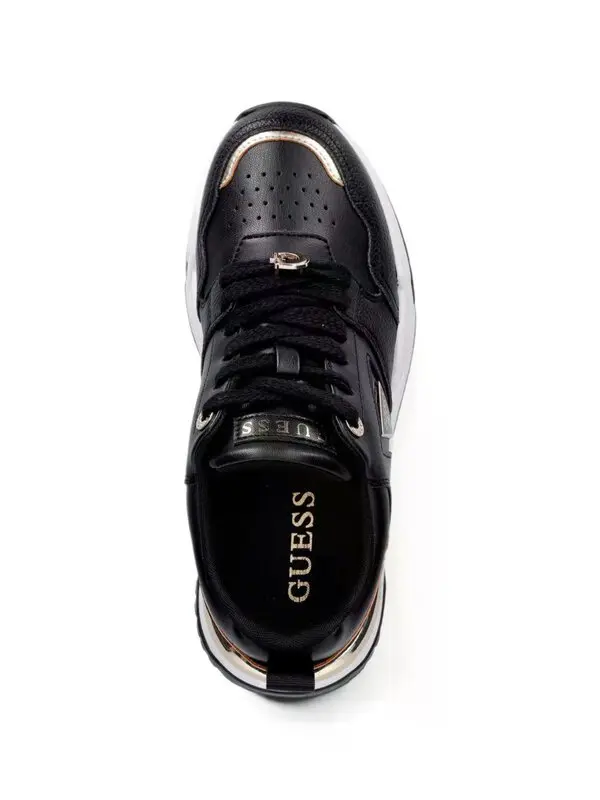 Guess Helada Logo-plaque Panelled Sneakers