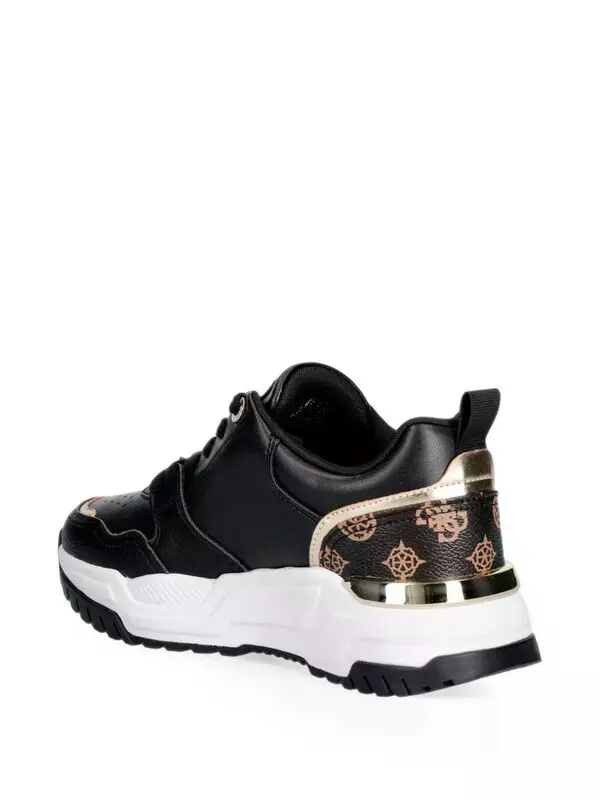 Guess Helada Logo-plaque Panelled Sneakers