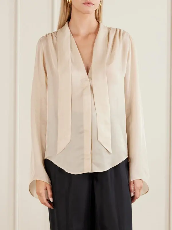 Maria Mcmanus Satin Shirt