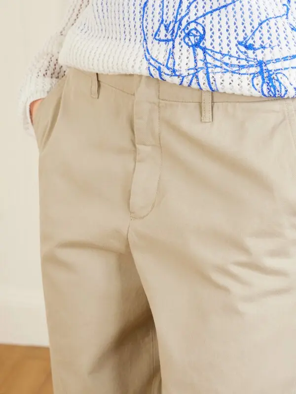 Still Here Cotton Wide-leg Pants