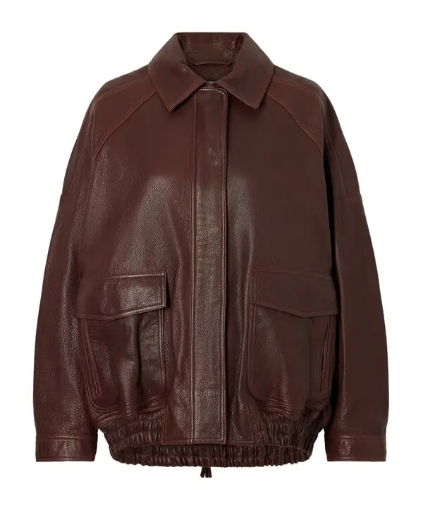 RÓHE Textured-leather Jacket