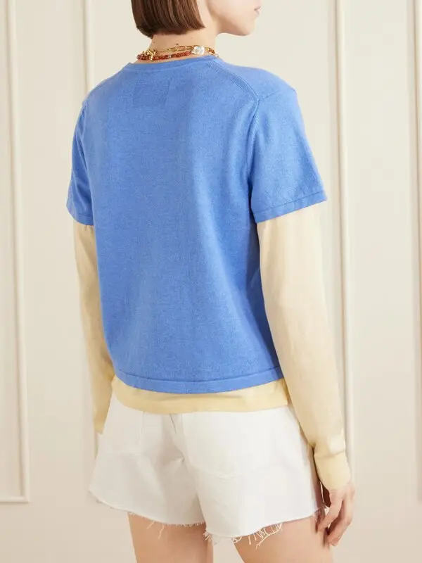 Guest In Residence Lightweight Layered T-shirt