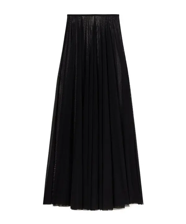 Norma Kamali Light Tulle Dress - Black
