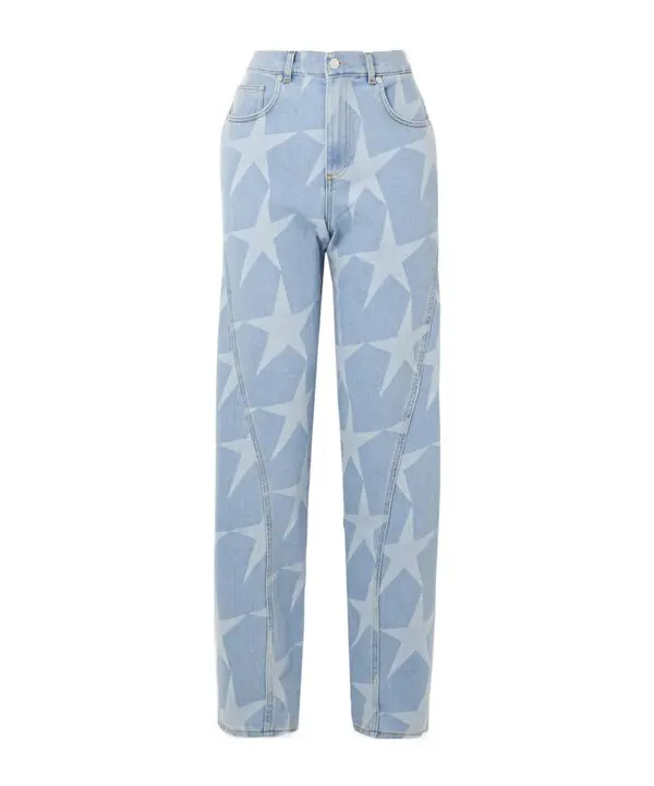 MUGLER Star-print Jeans