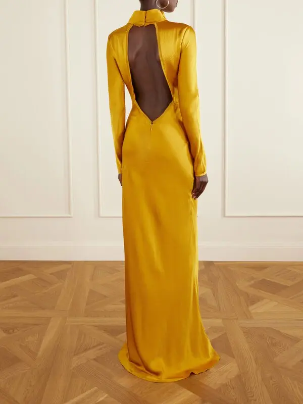 Tove Silk Maxi Dress