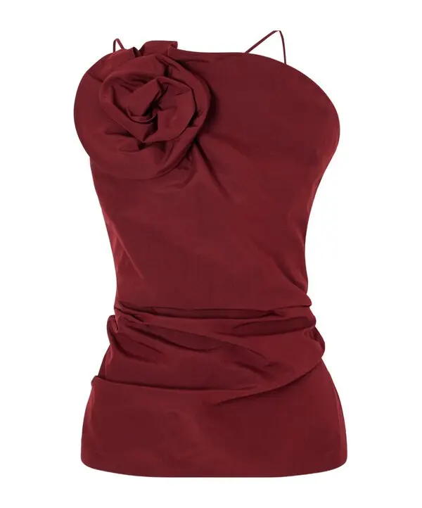 Magda Butrym Floral-appliquéd Cami