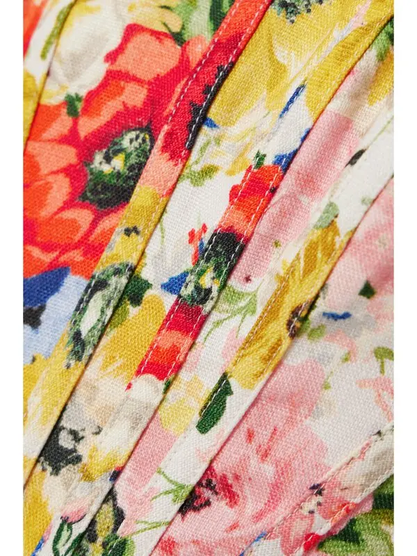 Zimmermann Vintage Floral Cropped Top