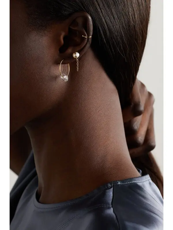 MELISSA JOY MANNING Handmade 14k Gold Earrings