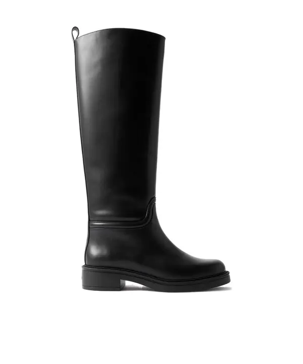 STUART WEITZMAN Celia Riding Leather Knee Boots