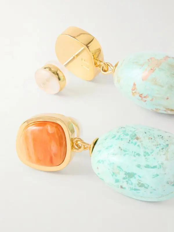 LIZZIE FORTUNATO Citrus Splash Drop Earrings