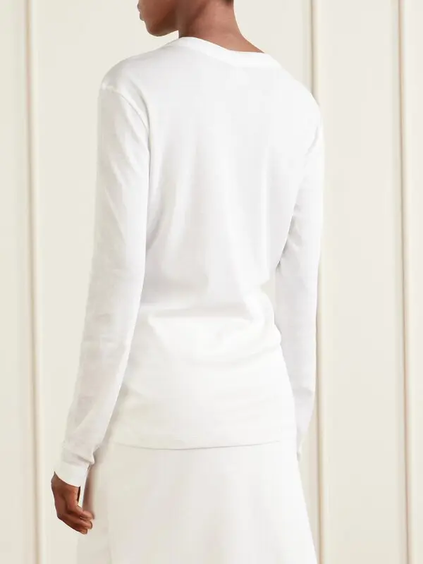 FLORE FLORE Sophie Organic Cotton-jersey T-shirt