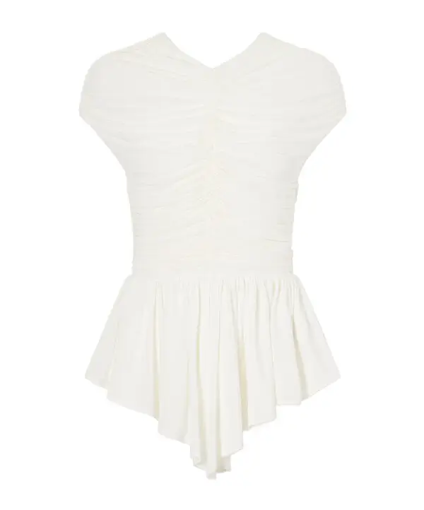 Tove Fitted Ruched Top