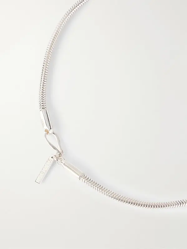 SOPHIE BUHAI Serpent Chain Silver-tone Necklace