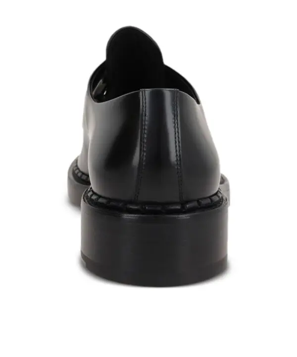 Santoni X 10 Corso Como Leather Derby Shoes