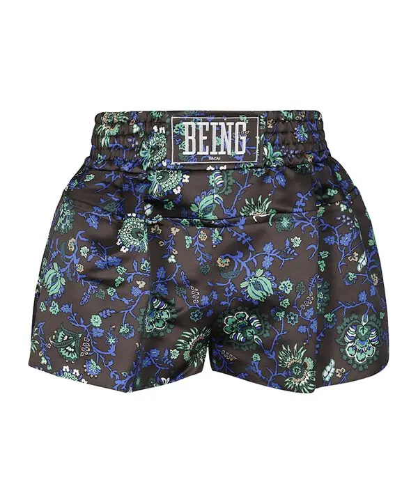Sacai Being Floral Print Shorts