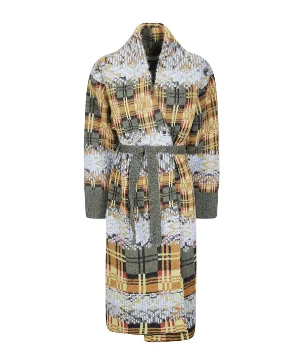 Dries Van Noten Long Tie-front Cardigan
