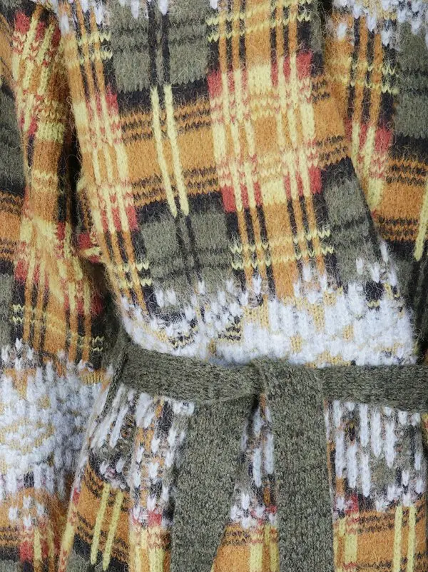 Dries Van Noten Long Tie-front Cardigan