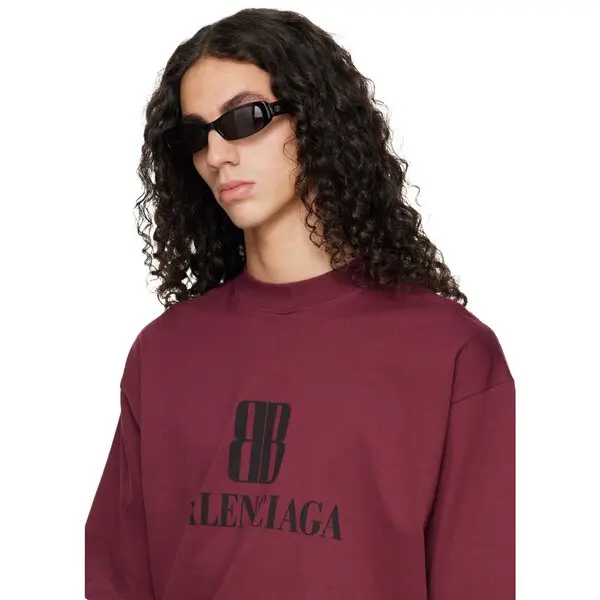 Balenciaga Rectangular Frame Sunglasses