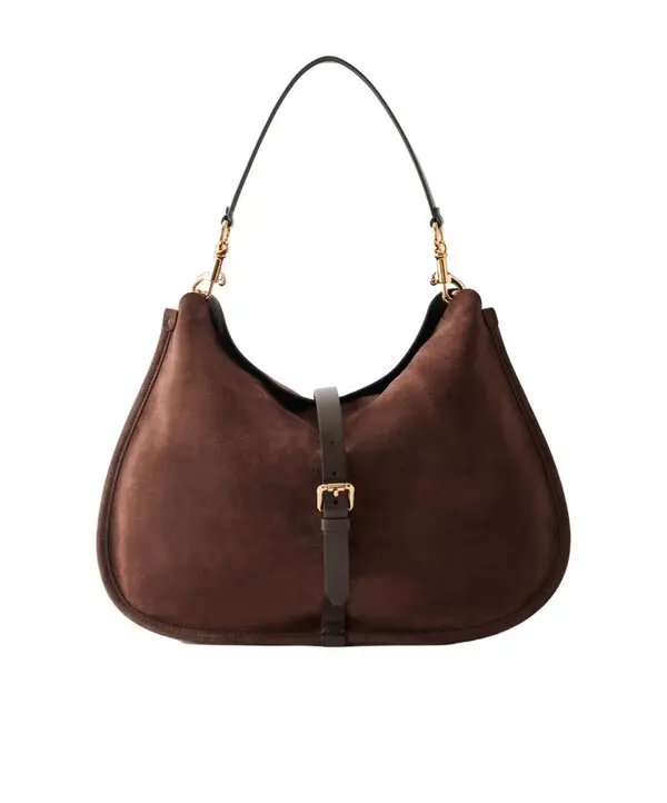 Etro Soft Suede Round Bag - No