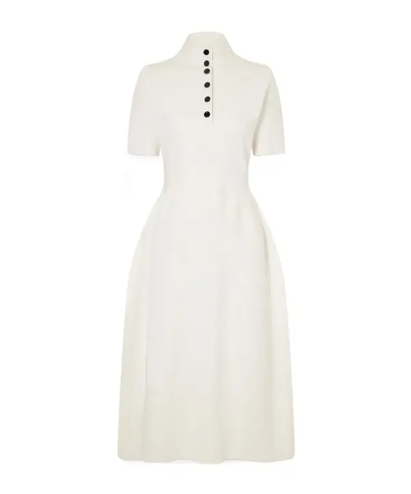 Proenza Schouler Mathilde Ribbed Stretch-jersey Midi Dress