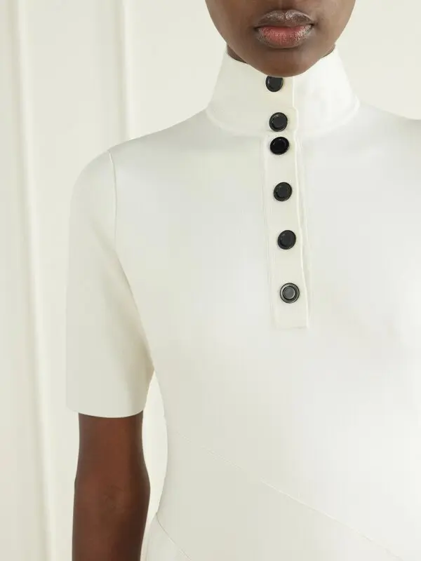 Proenza Schouler Mathilde Ribbed Stretch-jersey Midi Dress