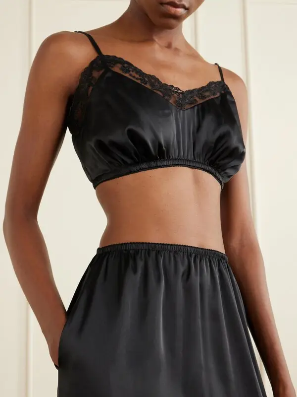 Simone Rocha Ruffled-hem Midi Skirt