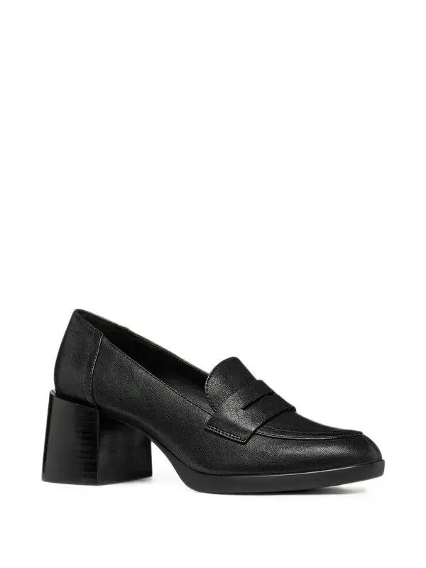 Geox Walk Block-heel Penny Pumps
