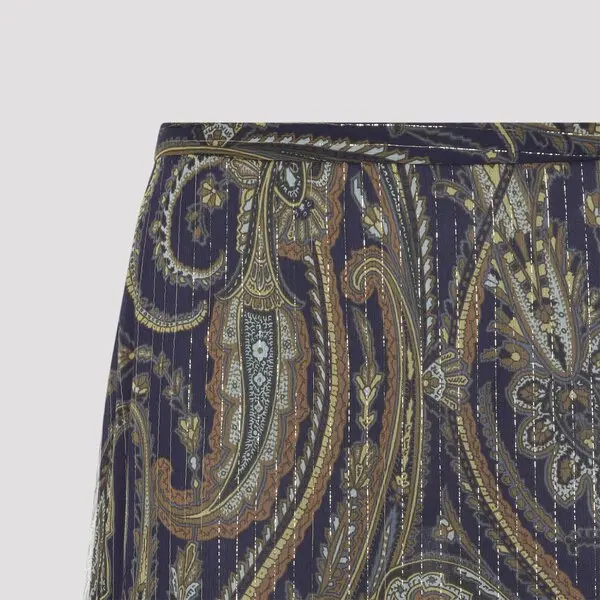 Etro Paisley-print Tiered Maxi Skirt