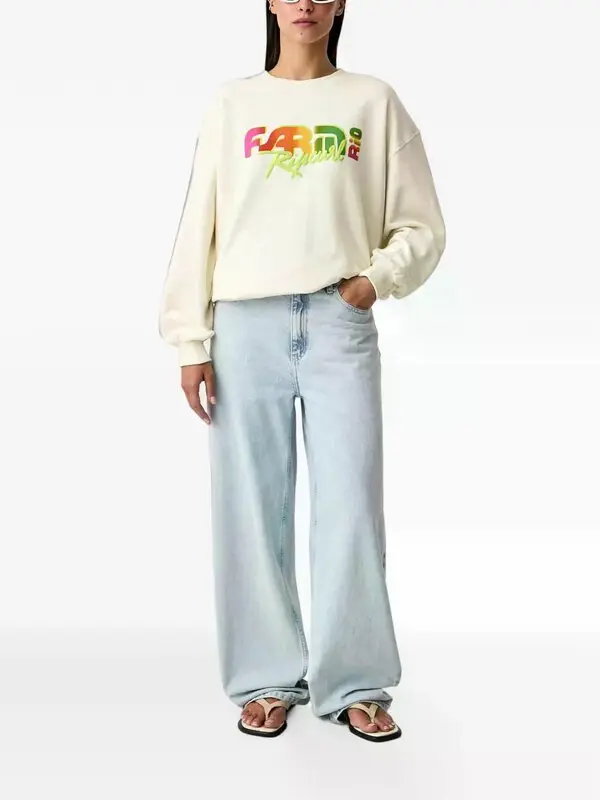 Rip Curl X Farm Rio Air Shred Logo-print Sweatshirt