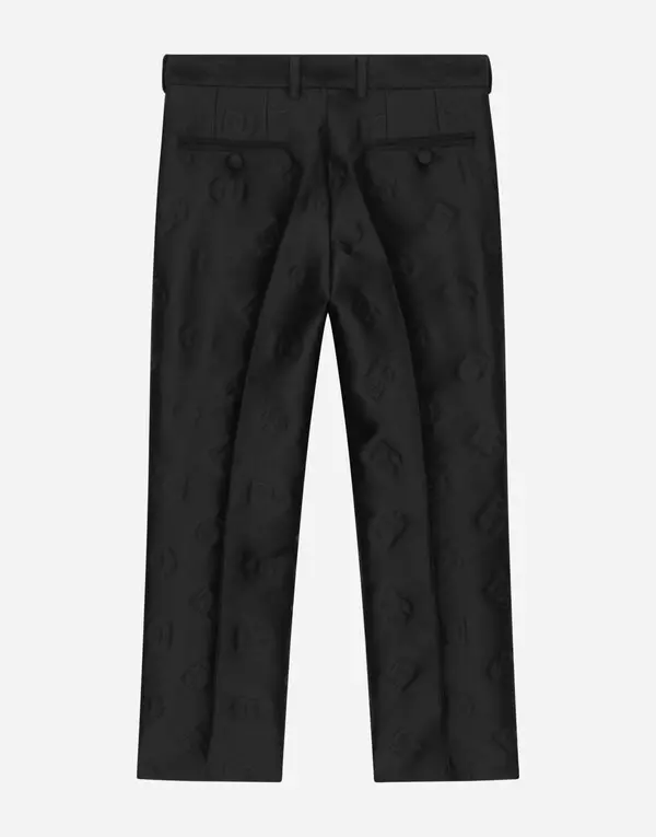 Dolce & Gabbana Classic Silk Jacquard Pants