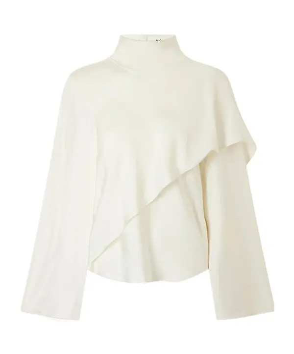 RÓHE Foulard-style Draped Top