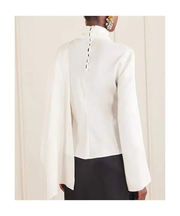 RÓHE Foulard-style Draped Top