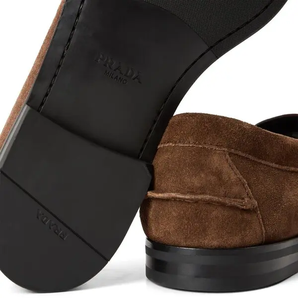 Prada Suede Loafers