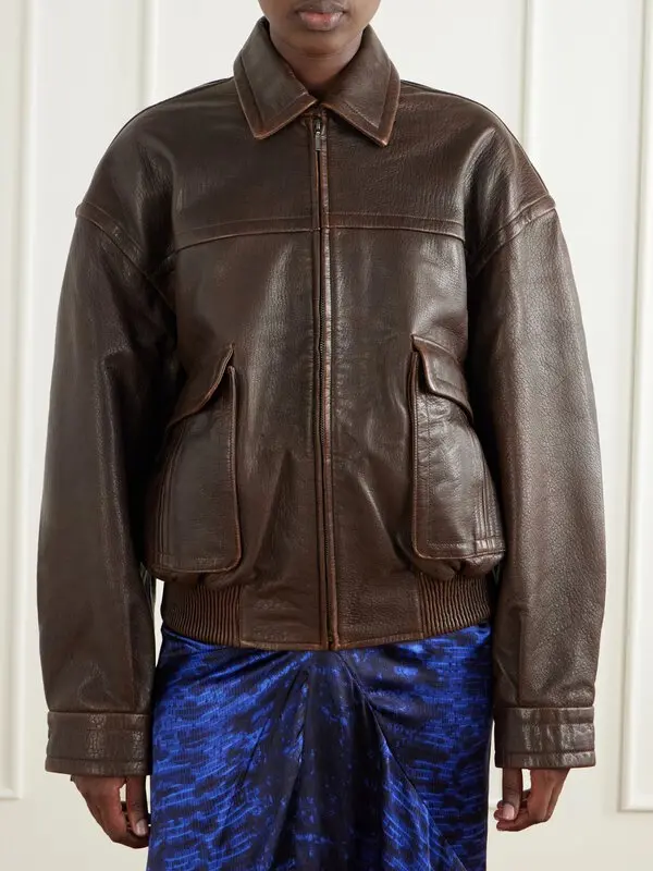 Christopher Esber Leather Jacket