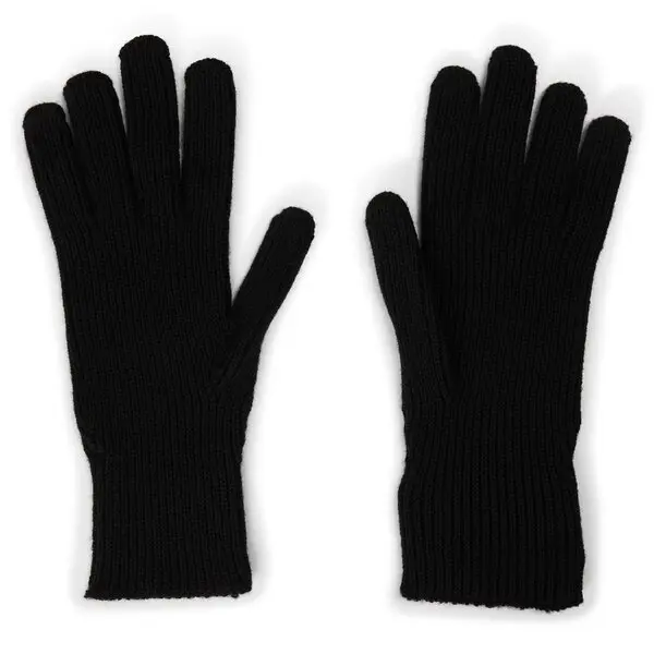 Moncler Ribbed Knit Gloves