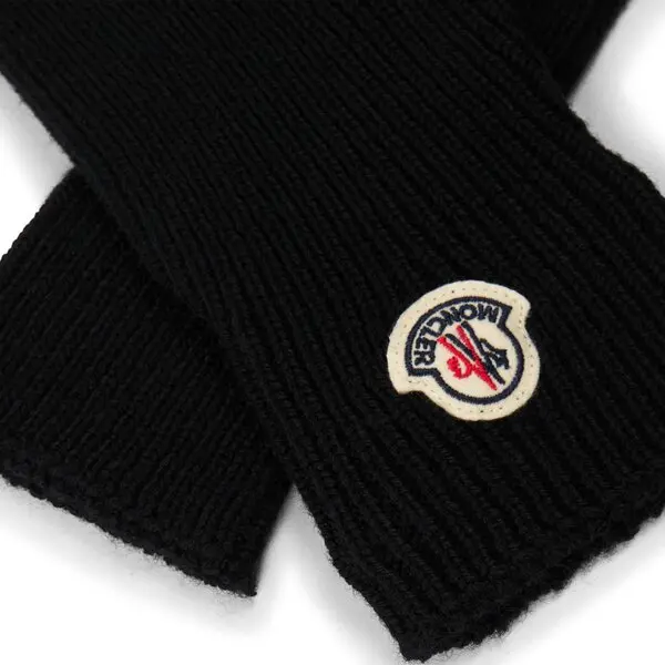 Moncler Ribbed Knit Gloves