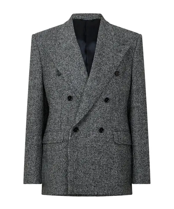 Dolce & Gabbana Double-breasted Tweed Blazer