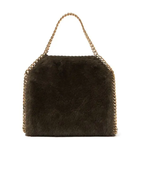 Stella McCartney Falabella Mink Mini Tote Bag - Brown